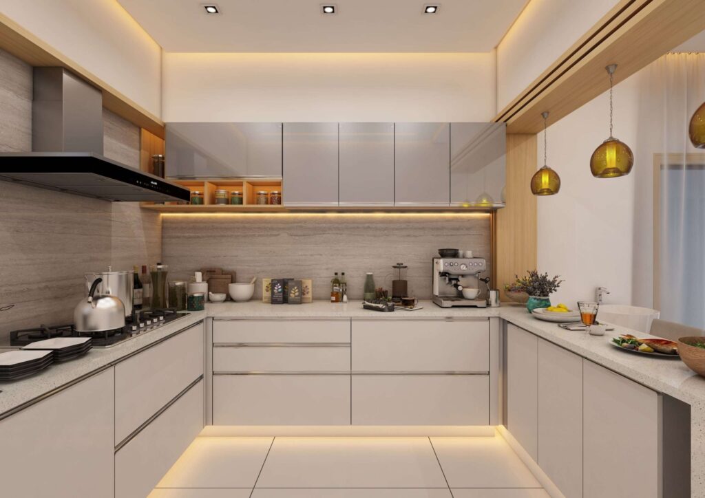 Kitchen vastu East-West-North-South Design Idea